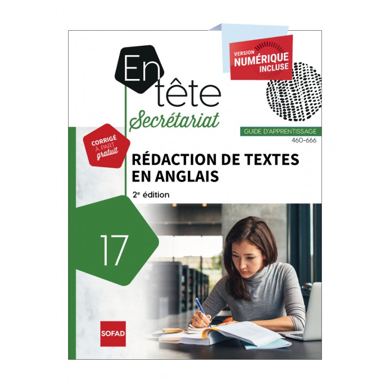460-666 – Rédaction de textes en anglais, 2e édition - Sofad