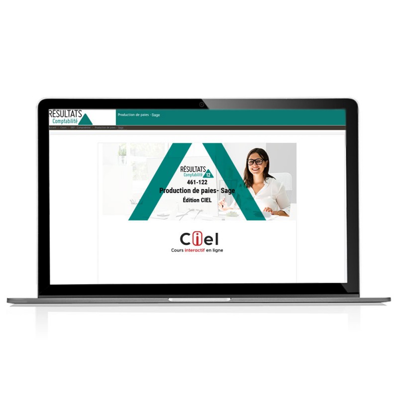 461-122 – Production de paies, nouvelle édition, logiciel Acomba